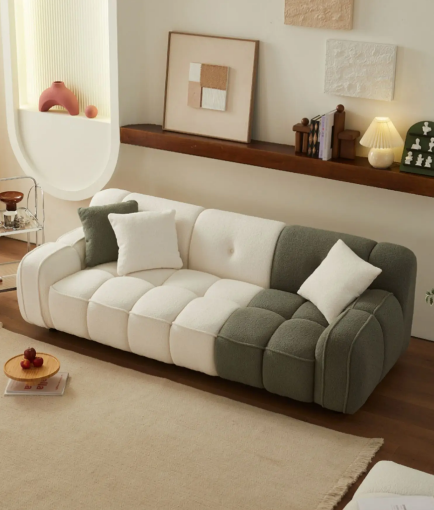 Italian Sofa Dos Colors | mi-silla.com