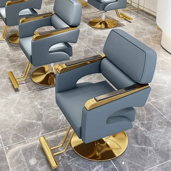 Waterproof Leather Hydraulic Salon Chair | mi-silla.com